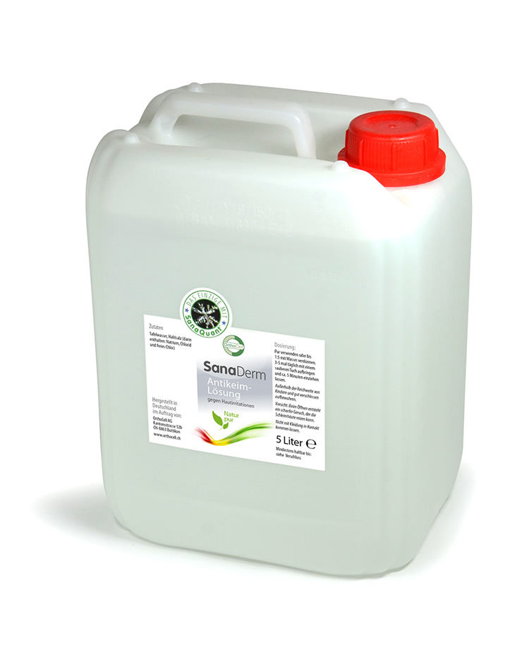 SanaDerm - biologisches Desinfektionsmittel - OrthoCell AG AG
